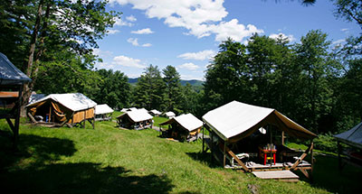 Camp Tents | Tent City Canvas House